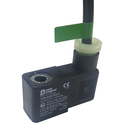 Nass Magnet solenoid coil system 8/22 DIN