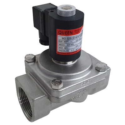 Solenoid valve world - 11/4 BSP High vacuum SUS316 solenoid valve ...