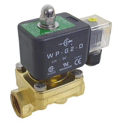 11/4 Brass solenoid valve 0.5-10 Bar 2/2 Latching 6v or 12v