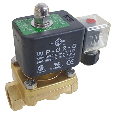 Solenoid valve world - 1/2 BSP High vacuum SUS316 solenoid valve ...