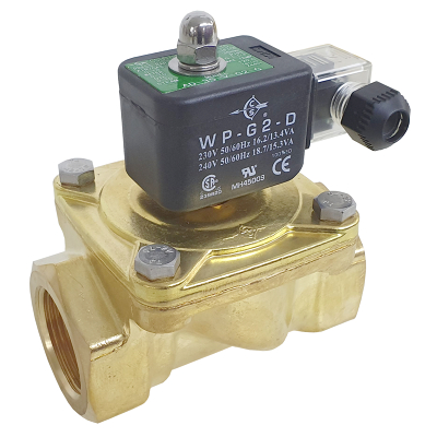 Solenoid valve world - 11/2 BSP High vacuum solenoid valve -101Kpa to ...