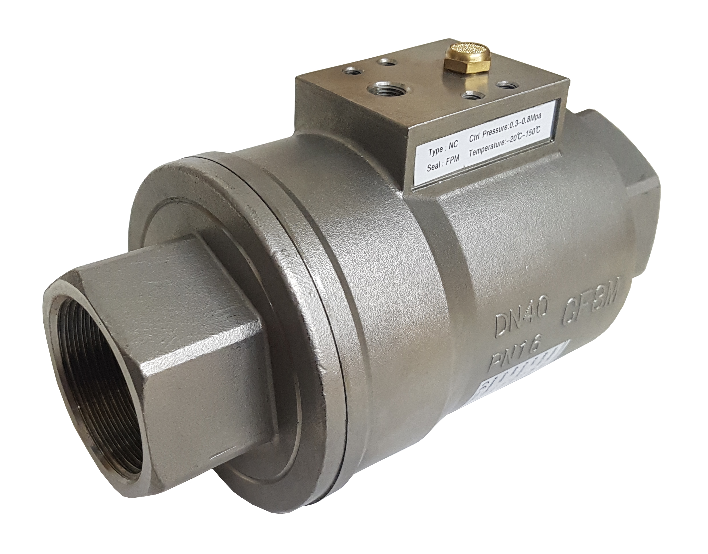 Solenoid valve world - 11/2 BSP Pneumatic Shuttle Valve 0-16Bar 2/2 N ...