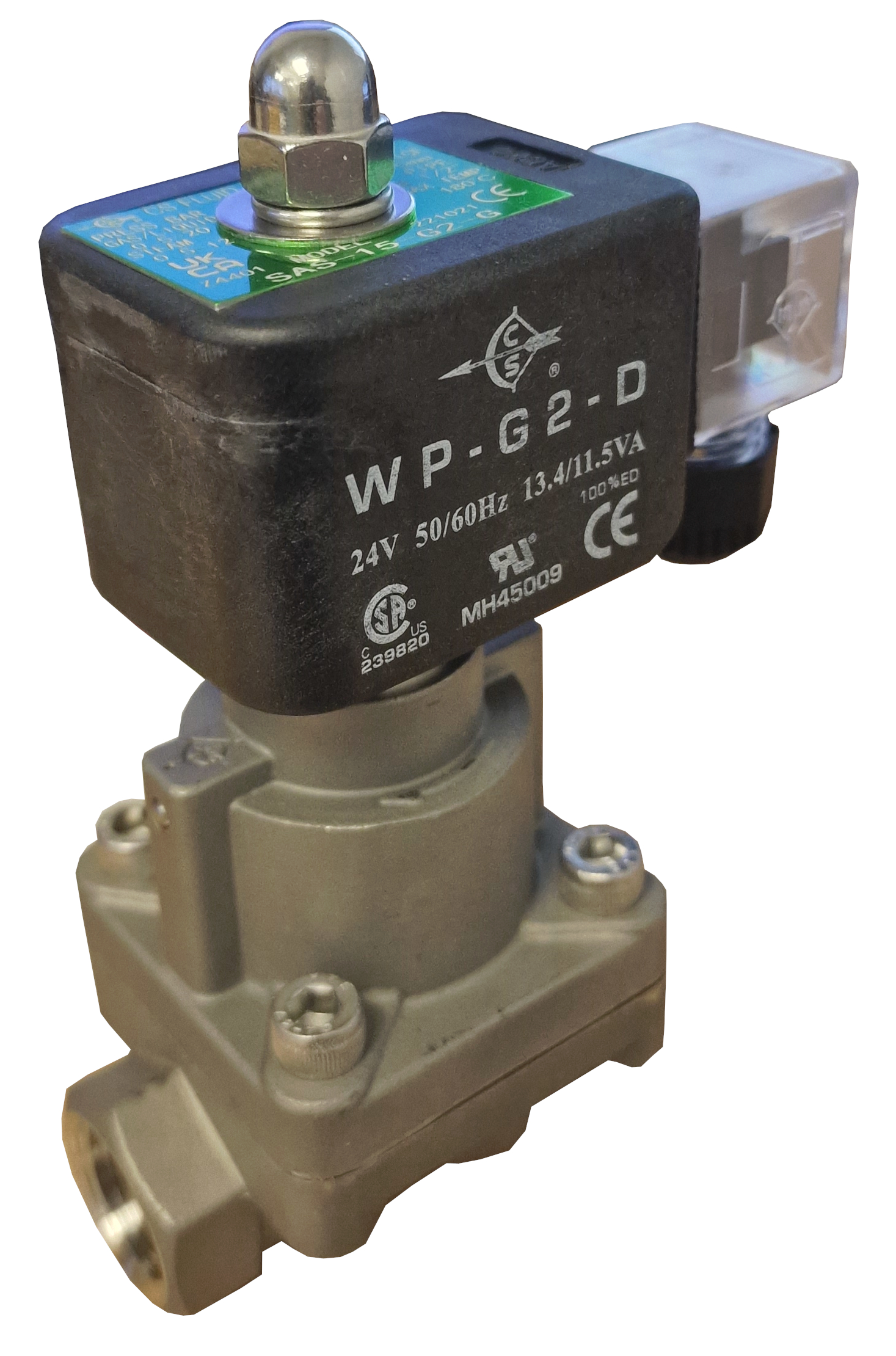 Solenoid valve world - 3/8-2 inch stainless solenoid valve 0.5-20 Bar 2 ...