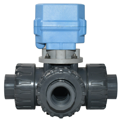3 way electric ball valve | stainless
