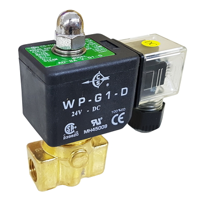 1/8, 1/4, 3/8, Brass solenoid valve 0-30 Bar 2/2 Normally Closed ...