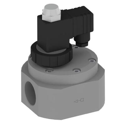 11/4 N/Open Delrin solenoid valve 0.5-10 Bar NOPA35