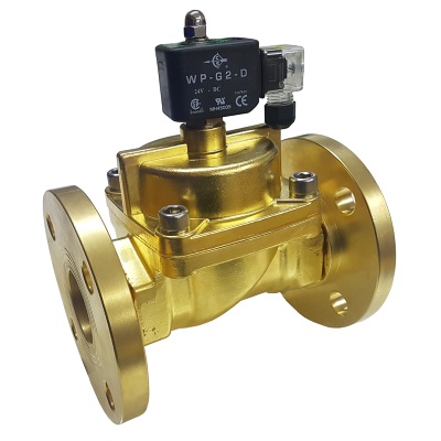 Solenoid valve world - Flange DN32-50 Bronze steam solenoid valve 0.3-10 Bar Normally Closed ...