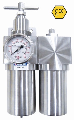 Solenoid valve world - 3/4 1 316 stainless steel FRL | USFRL